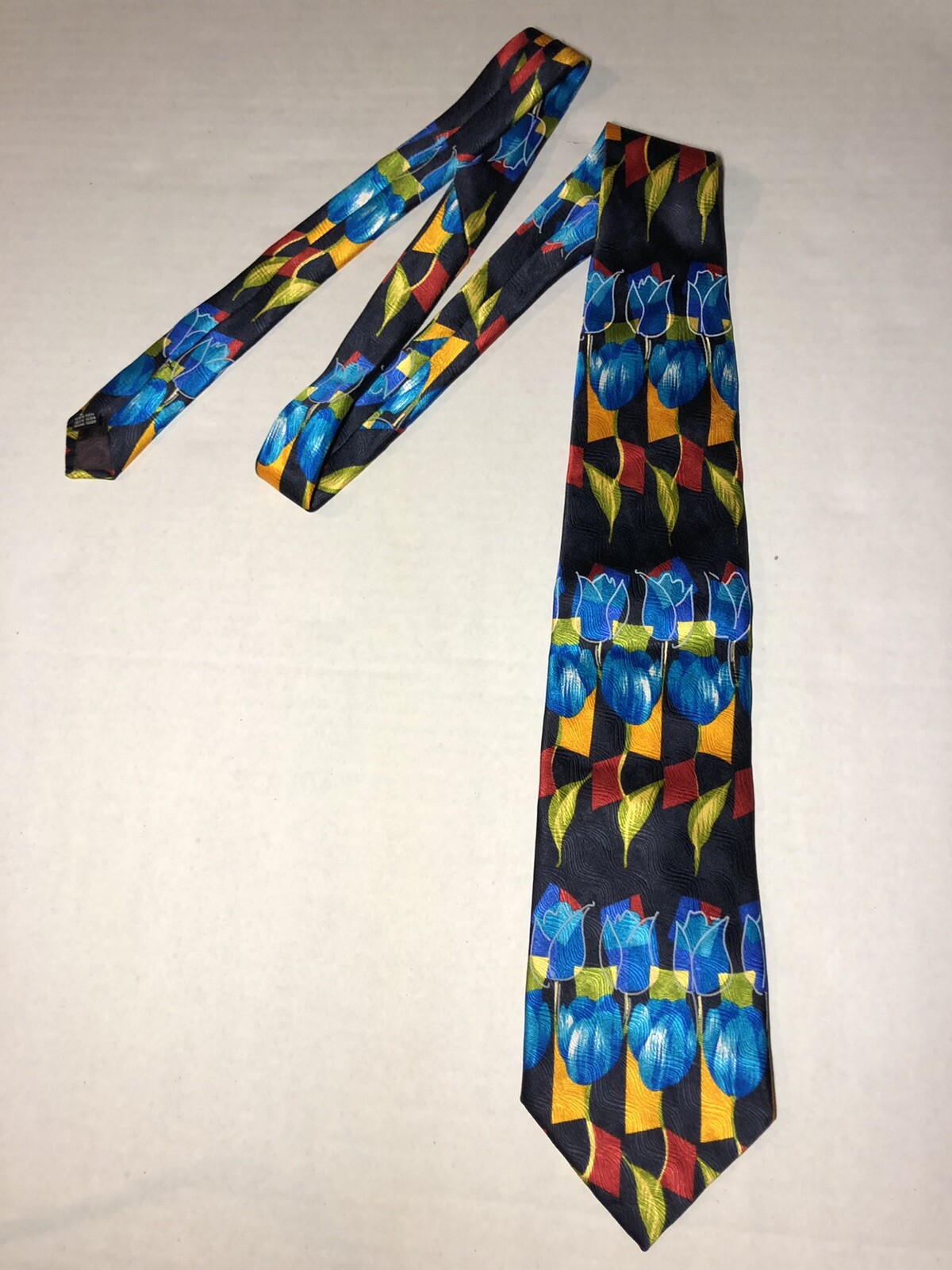 Vintage The Desantis Collection 100% Silk Mens Neckti… - Gem