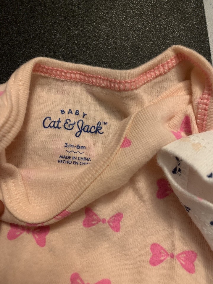 Baby Girls Cat & Jack Clothing Lot, 0-3 & 3-6 Months | eBay