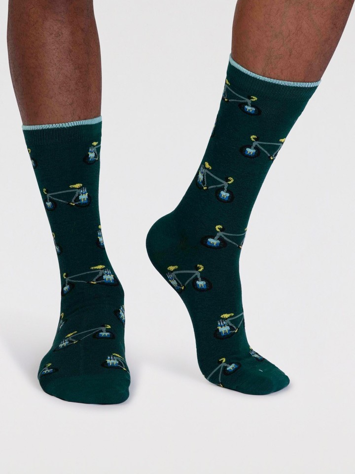 THOUGHT BAMBOO MENS' GIFT BOX PACK 7 SOCKS~SBM7105 JORGE BIKE BNIB ...