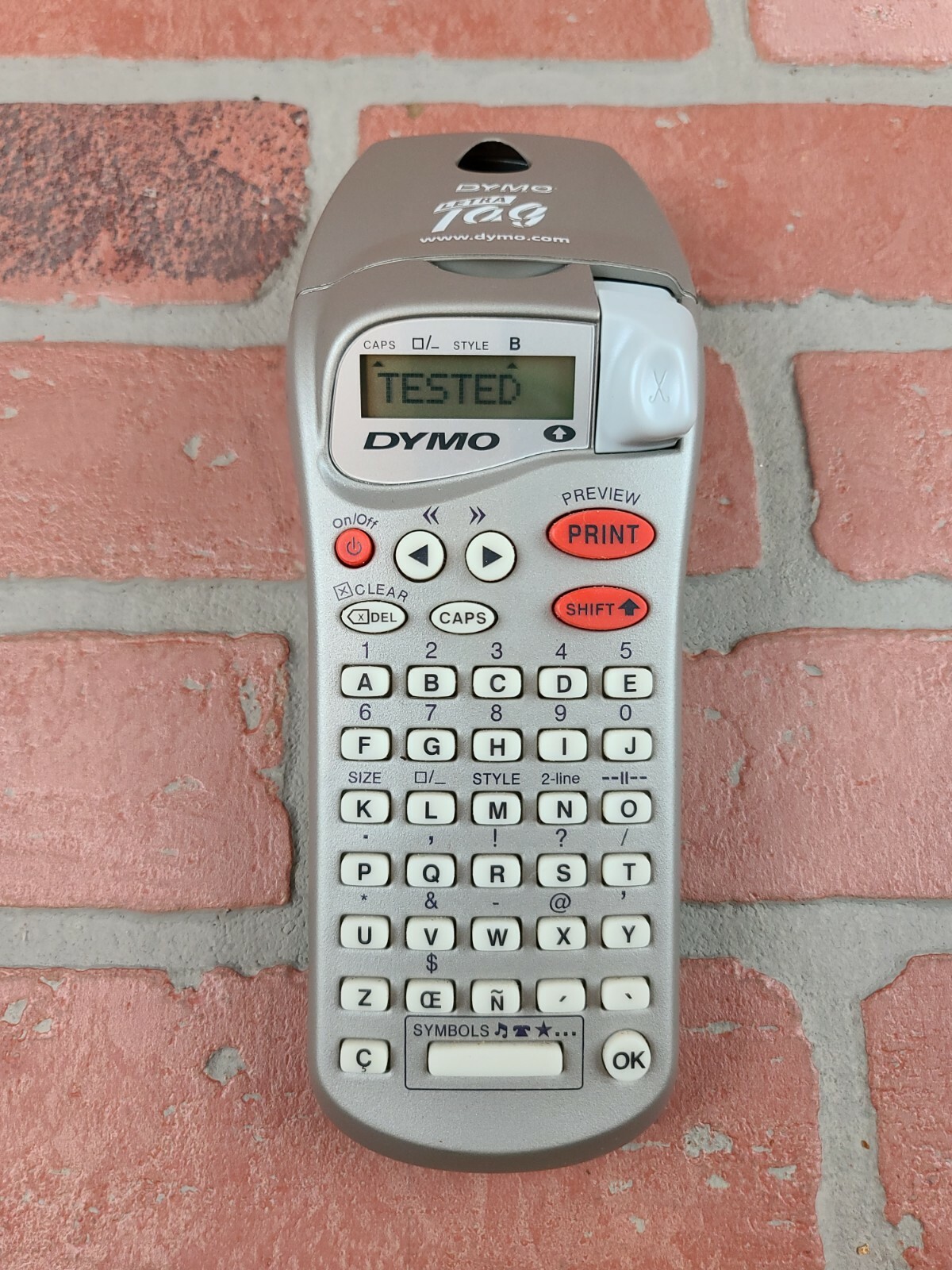 Dymo Esselte LetraTag Silver Handheld Labeler Maker Machine Portable | eBay