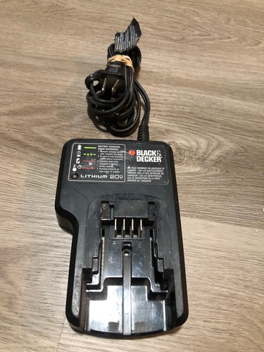 Black & Decker LCS20 406A Lithium 20v Battery Charger Type 1 Genuine ...