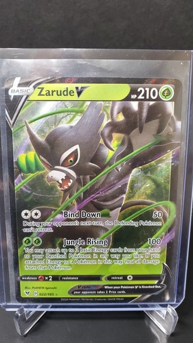 Zarude V 022/185 Pokémon TCG Vivid Voltage Holo Full Art Ultra Rare | eBay