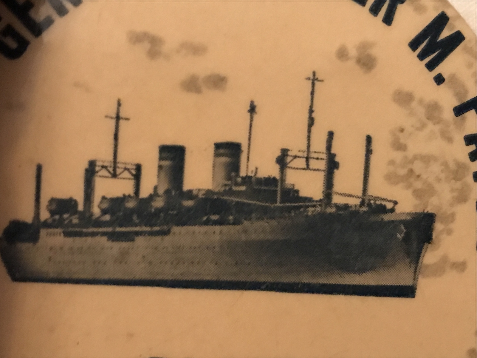 USNS GENERAL ALEXANDER M. PATCH CLUB MEMBER VINTAGE PIN | eBay