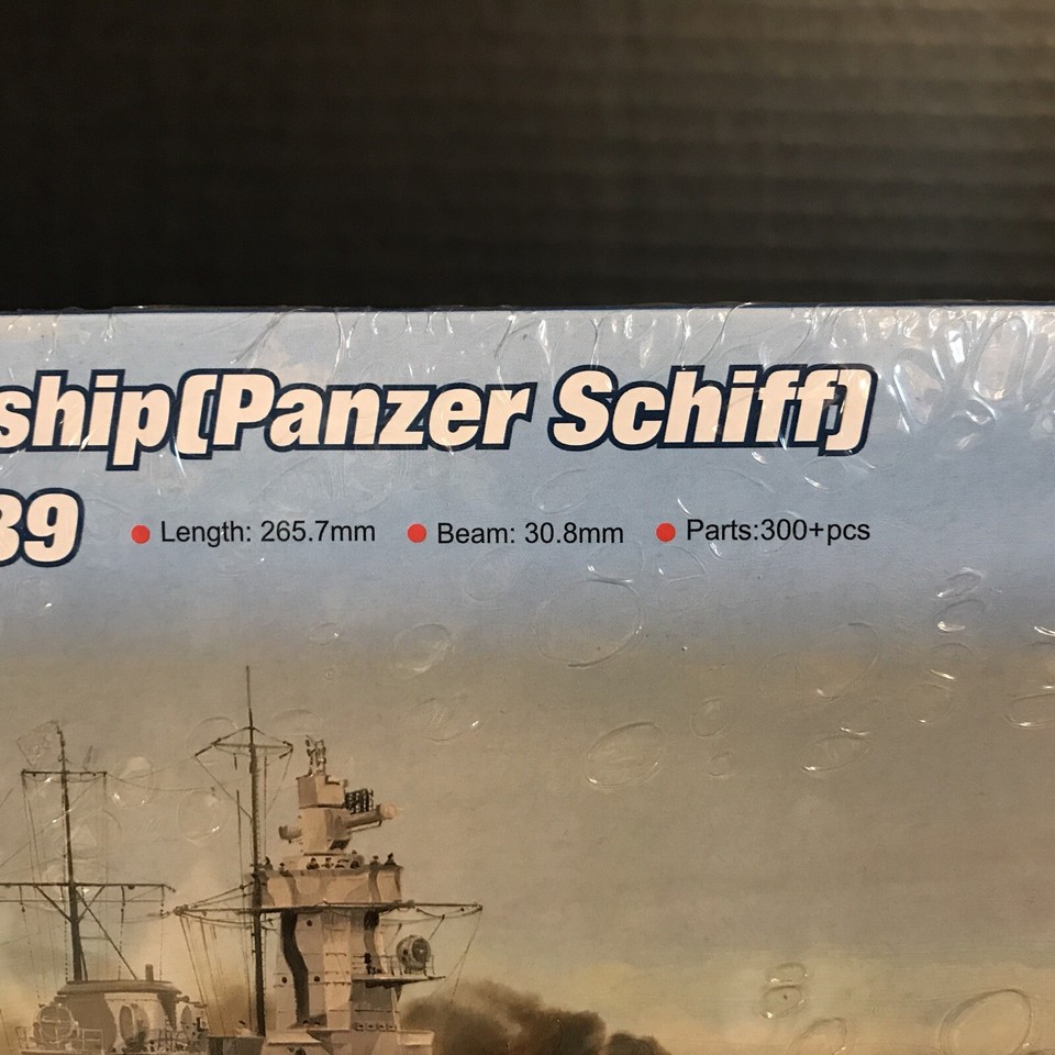 TRUMPETER 05774 GERMAN BATTLESHIP ADMIRAL GRAF SPEE (1939) MODEL KIT ...