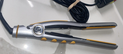 HAI Elite Tong Hair Styling Iron 1 Inch Digital Ceramic Tourmaline HAI ...