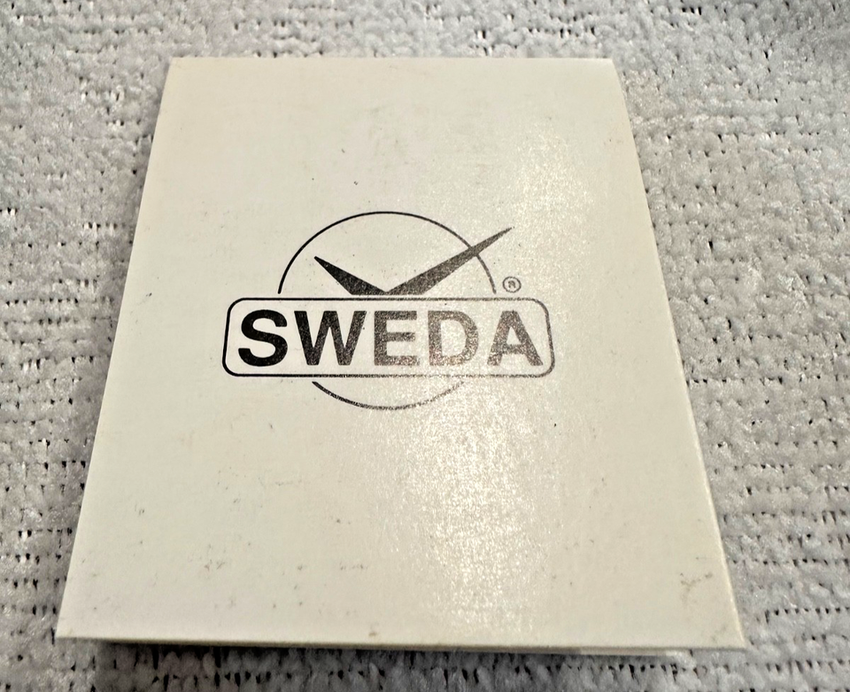 Vintage Sweda Camel Cigarette Watch Gold Tone Rectangular Leather Band ...