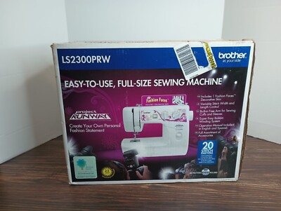Brother LS2300PRW Limited Edition Project Runway Sewing Machine | eBay