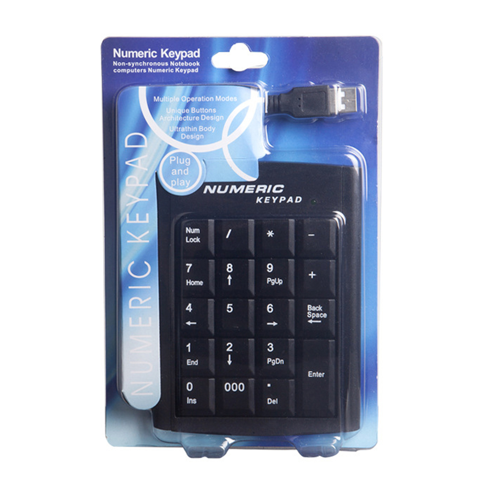 Mini Number Keycap No Switching Counting Mini Usb 19 Keys Number Pad ...