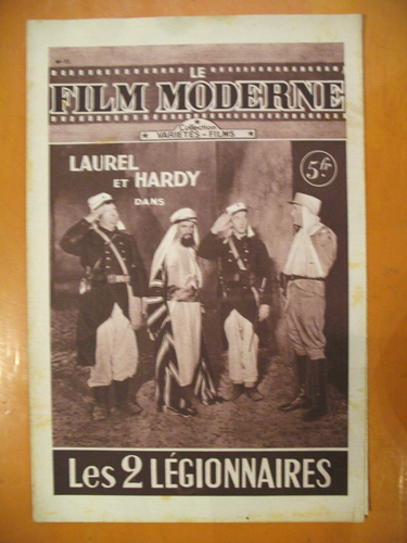 Le Film Moderne 17 du 1er tri 1948. Laurel et Hardy: Les 2 Légionnaires ...