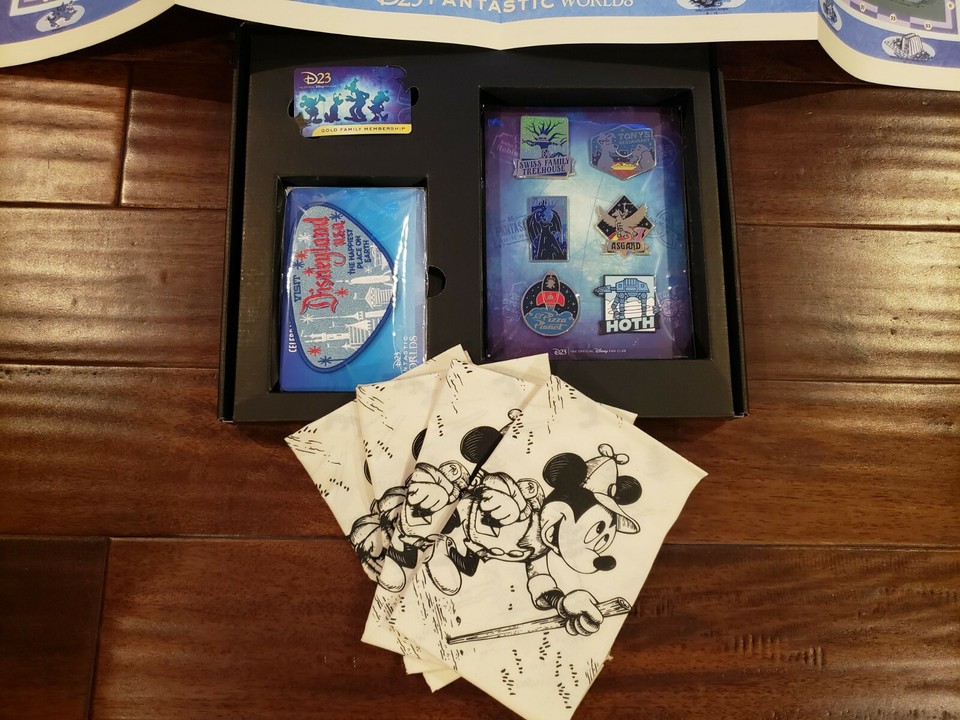 2020 D23 Disney Fantastic World Disneyland 65th Edition - Pins, Badge ...