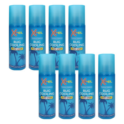 120ml Xpel Bug Insect Cooling Pump Spray Long Lasting Relief Tropical ...