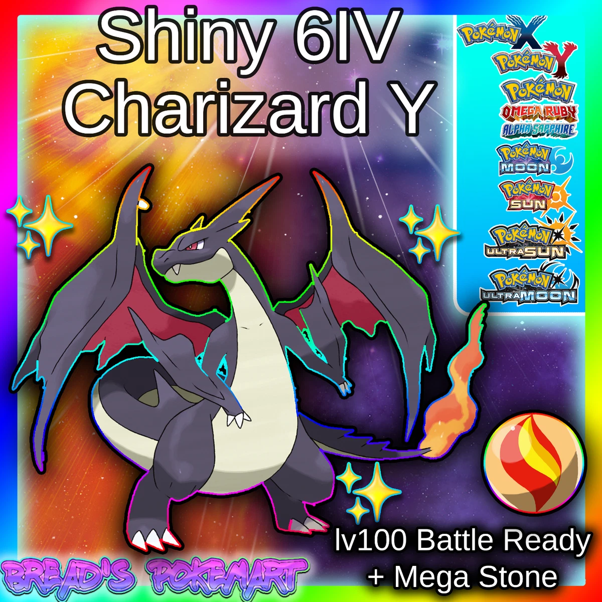 Mega Charizard Pokemon X