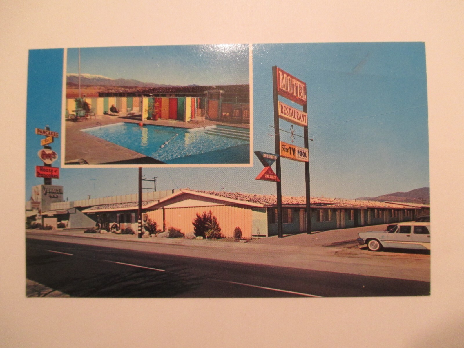 Banning California Postcard Voyager Inn Motel CA | eBay
