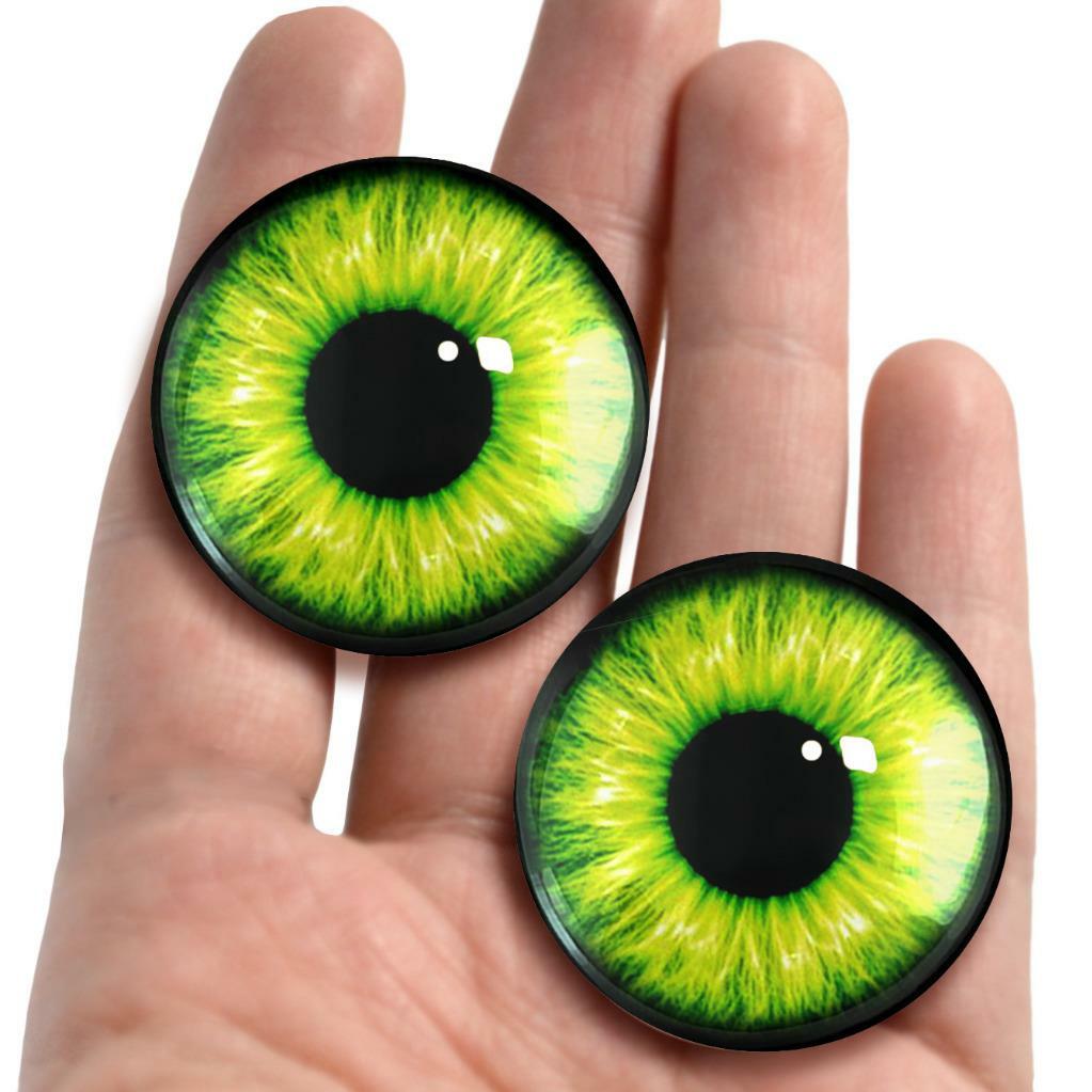 Large Glass Eyes Monster Taxidermy Doll Craft Eyeballs 38mm | eBay
