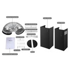 30" Wall Mount Range Hood LCD Display Switch Stainless Steel 350CFM ...