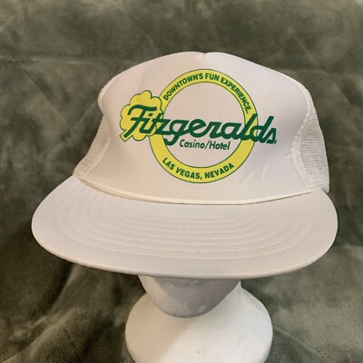 VTG Fitzgeralds Casino/Hotel Adult OSFA Mesh Trucker Rope Hat Cap Las ...