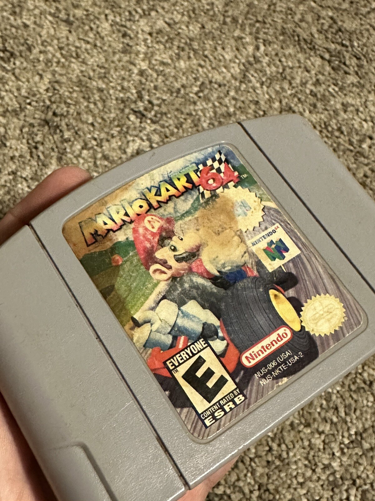 Mario Kart 64 (Nintendo 64, 1996) N64 Cart Only 813136568371 | eBay