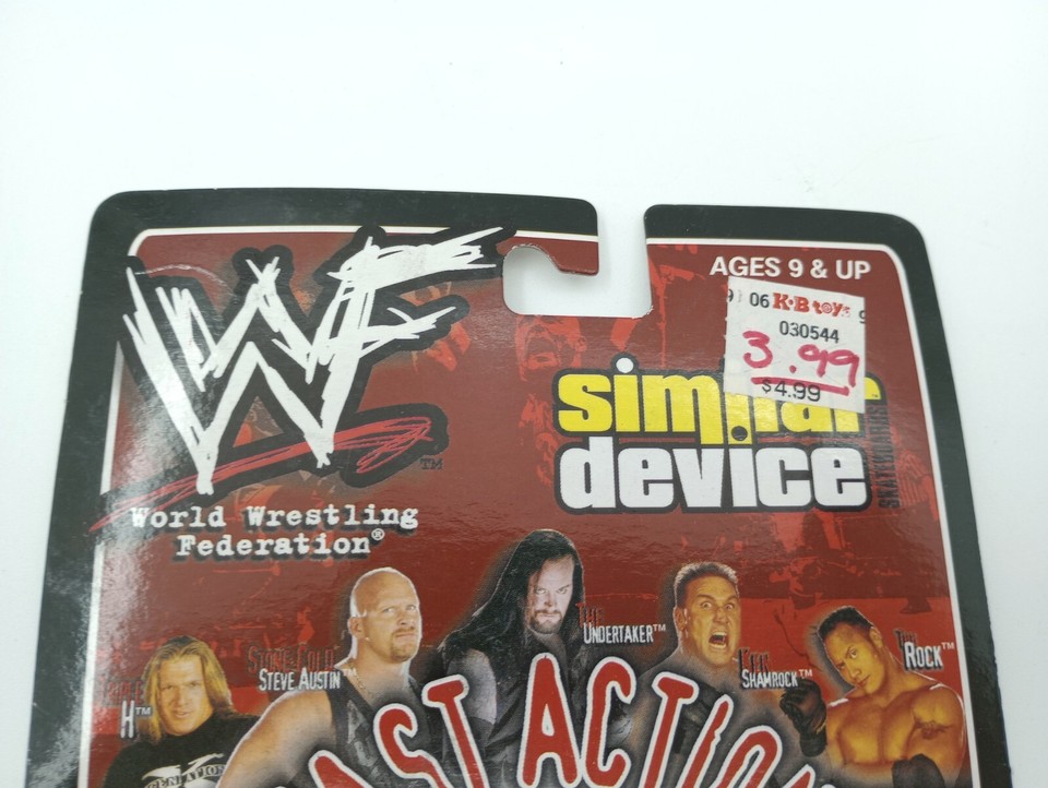 ©1999 WWF Similar Device Fast Action Stone Cold Steve Austin Mini ...