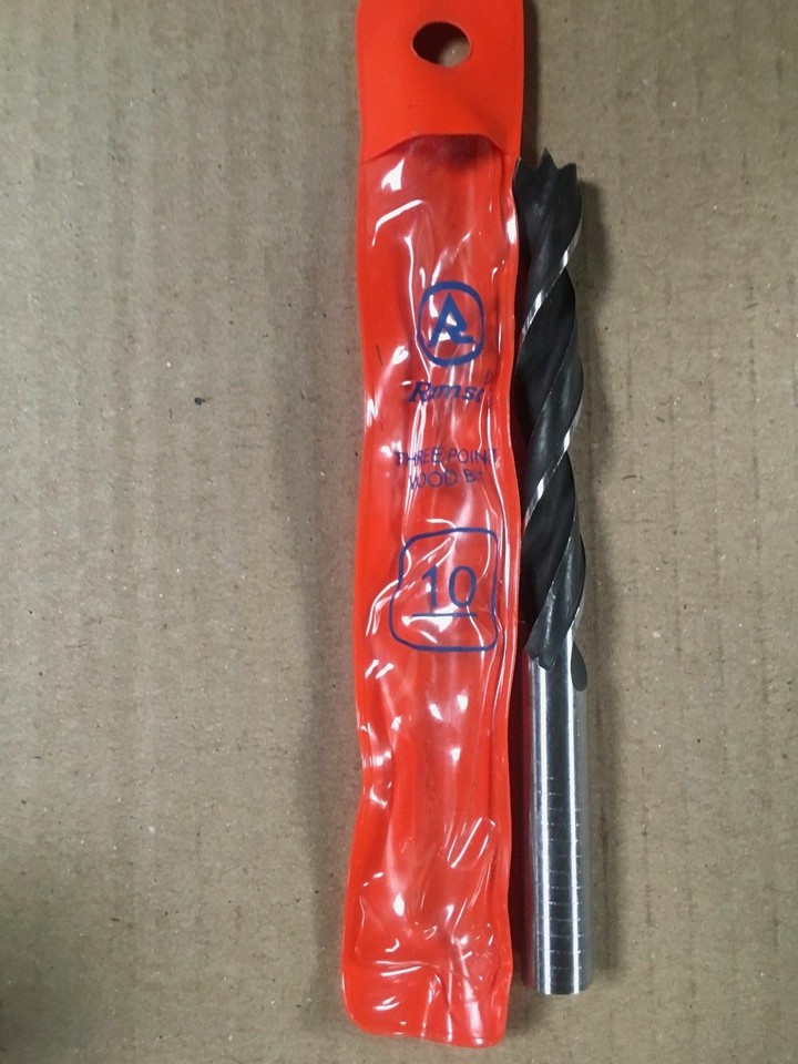 JOBLOT OF TOOLS 400 RAMSET 10mm X 120mm 3 POINT WOOD DRILL BITS | eBay UK