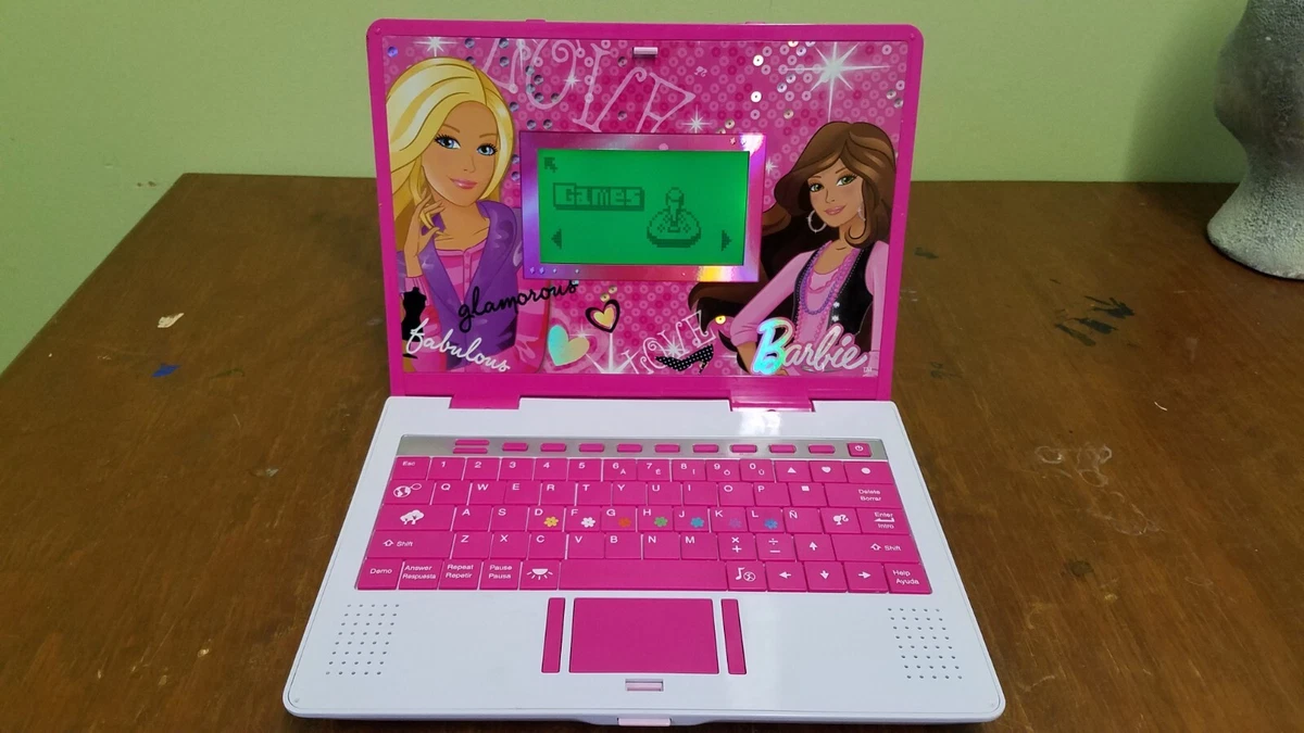 Barbie B-Book Learning Laptop Computer Educational Toys For, 47% OFF