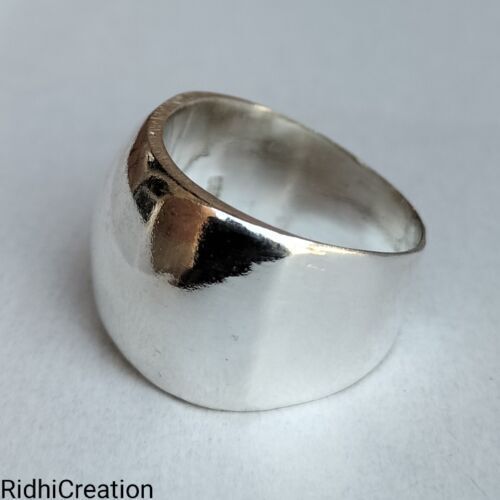 925 Sterling Silver Dom Band Ring Meditation Handmade Ring Jewelry ...