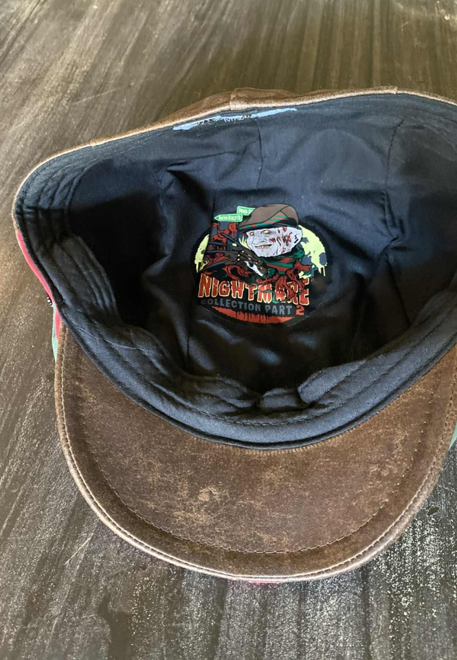 Boston Scally M/L Cap RARE NIGHTMARE 2 Elm Street w/ 2 Pins Freddy ...