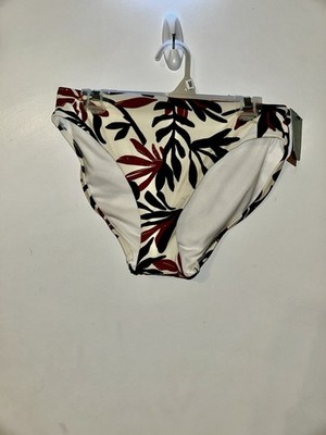 Women's Small Bikini Bottoms Multicolor Tropical floral Palm Tree New ...