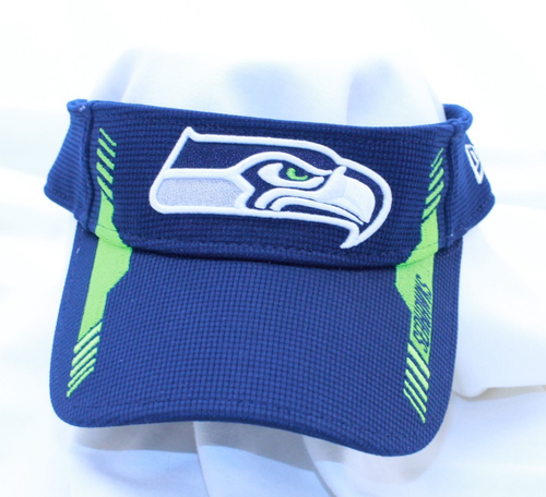 New Era Seattle Seahawks Embroidered Hook and Loop Closure Adjustable ...