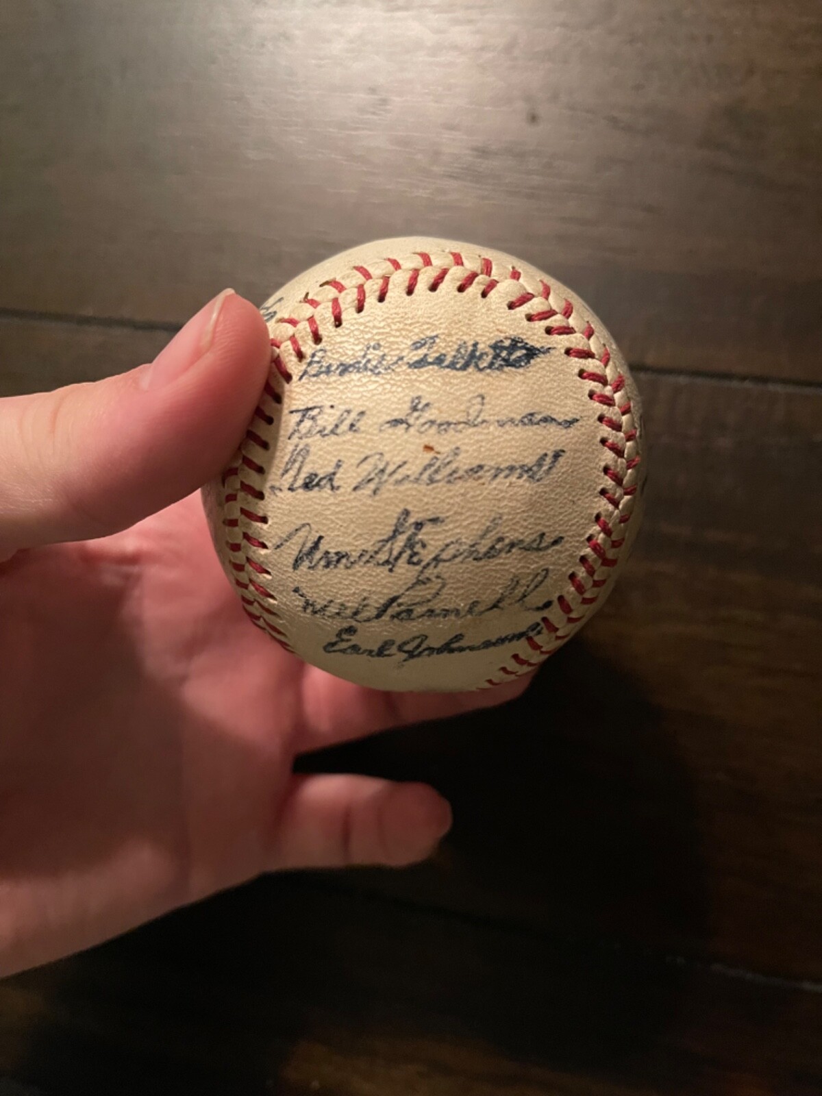 ted williams signed baseball ball | eBay