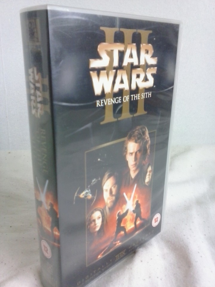 Revenge Of The Sith Vhs
