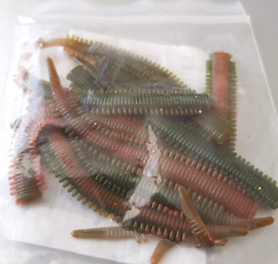Fishing Imitation Rag Worm Silicone Lure 8cm Pack of 10 Worms | eBay UK