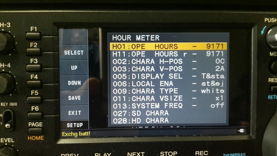 Sony PMW-1000 Compact XDCAM HD/SD SxS Memory Recording Deck | 9 Inputs ...