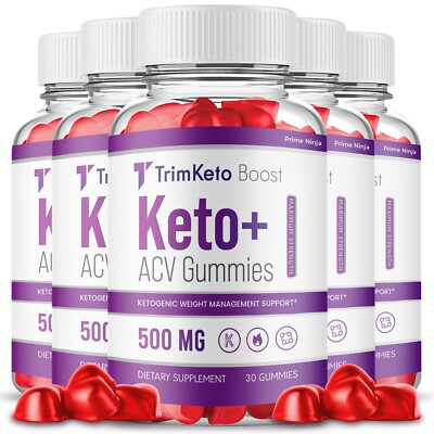 TrimKeto Boost Keto ACV Gummies, Trim Keto Boost with ACV Max Strength ...