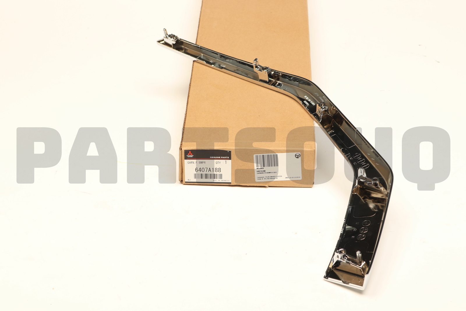 6407A188+Genuine+Mitsubishi+GARNISH+FR+BUMPER+SIDE+OEM for sale online ...