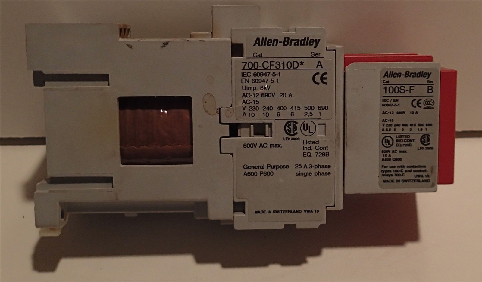 ALLEN BRADLEY 700-CF310D GUARDMASTER RELAY 24 VDC Coil | eBay