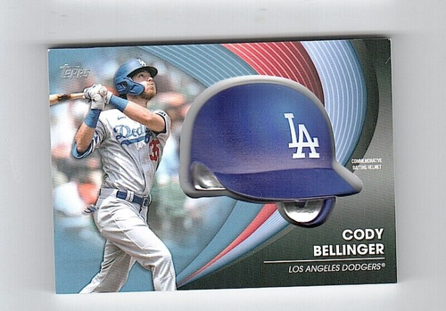 2022 Topps Commemorative Batting Helmet Relics #BHCB Cody Bellinger ...
