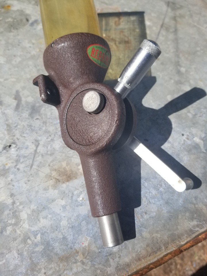 Redding Powder Measure/ Dispenser Micrometer Adjustable Powder Drum | eBay