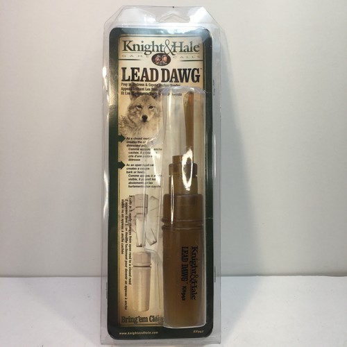 KNIGHT & HALE LEAD DAWG COYOTE HOWLER AND RABBIT DISTRESS hunting call ...