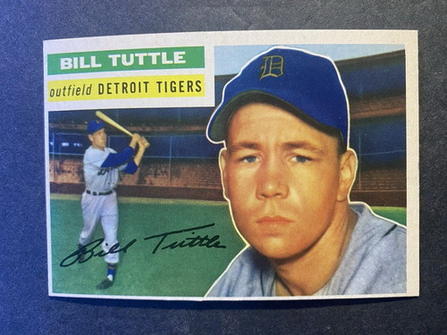 1956 Topps Baseball Bill Tuttle Detroit Tigers Card #203 | eBay