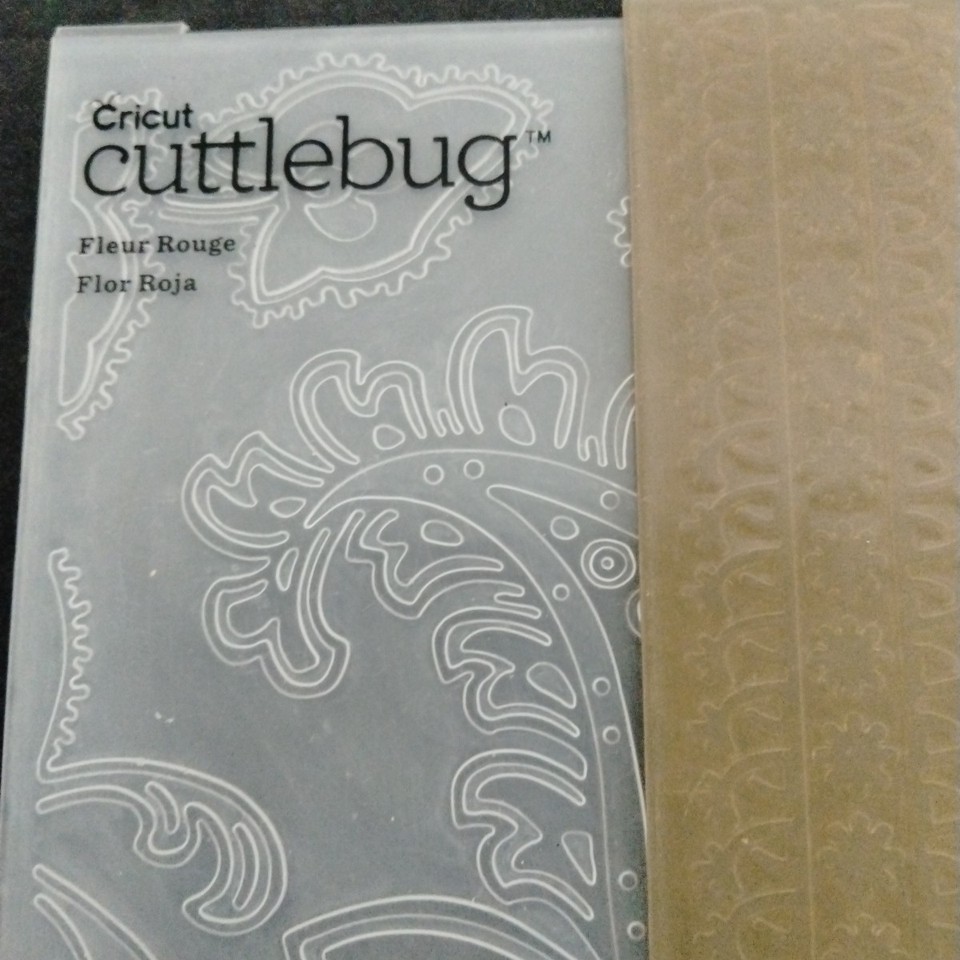 Cricut Cuttlebug Embossing Folders Simple Flowers & Anna Griffin Fleur ...