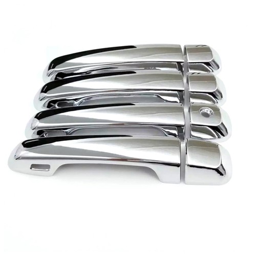 For Toyota Prado FJ150 ABS Side Door Handle Cover with Smart Key Hole ...