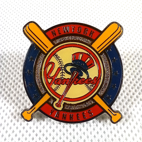 New York Yankees - Vintage Baseball Pin Badge | eBay