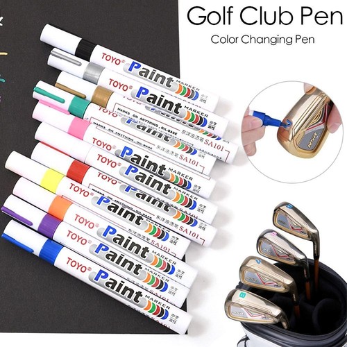 Covering Power Ink Pen Acrylic Painter Golf Club Pen Color Changing Pen ...