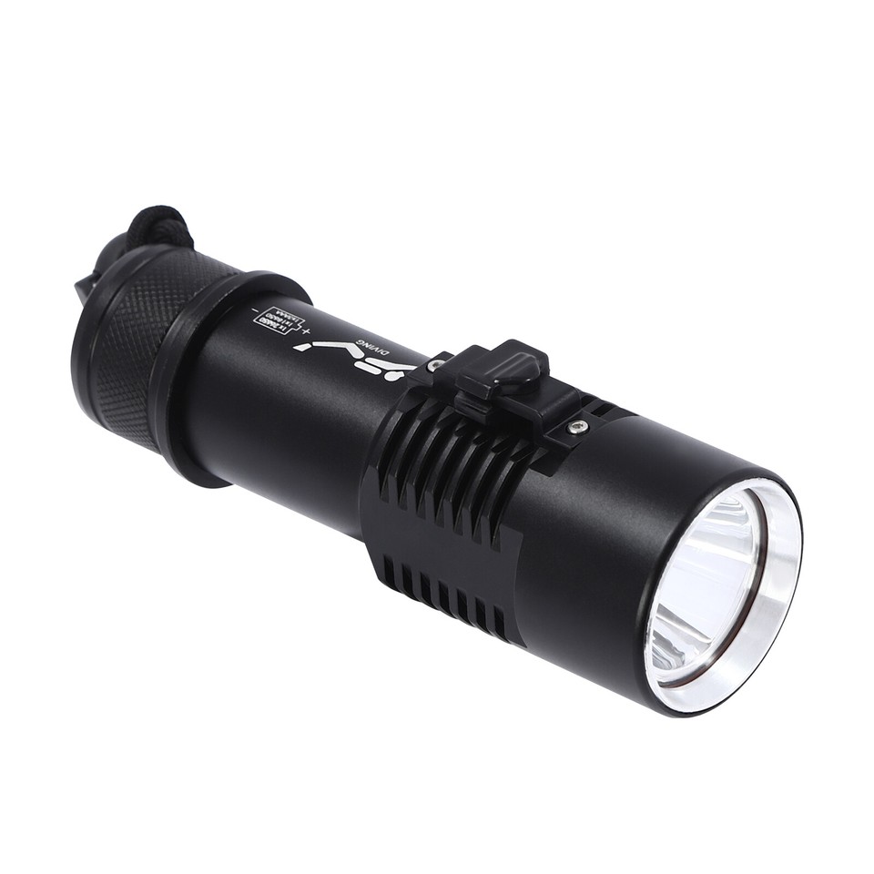 22.2W IP88 LED Dive Light Compact Bright Diving Torch Submersible ...