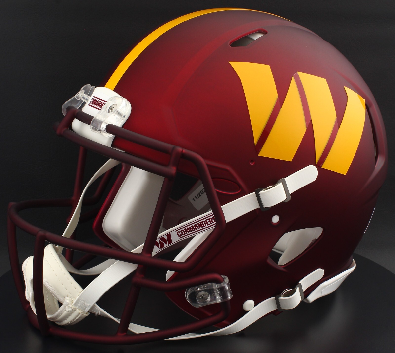 WASHINGTON COMMANDERS NFL Riddell SPEED Full Size Authentic Football ...