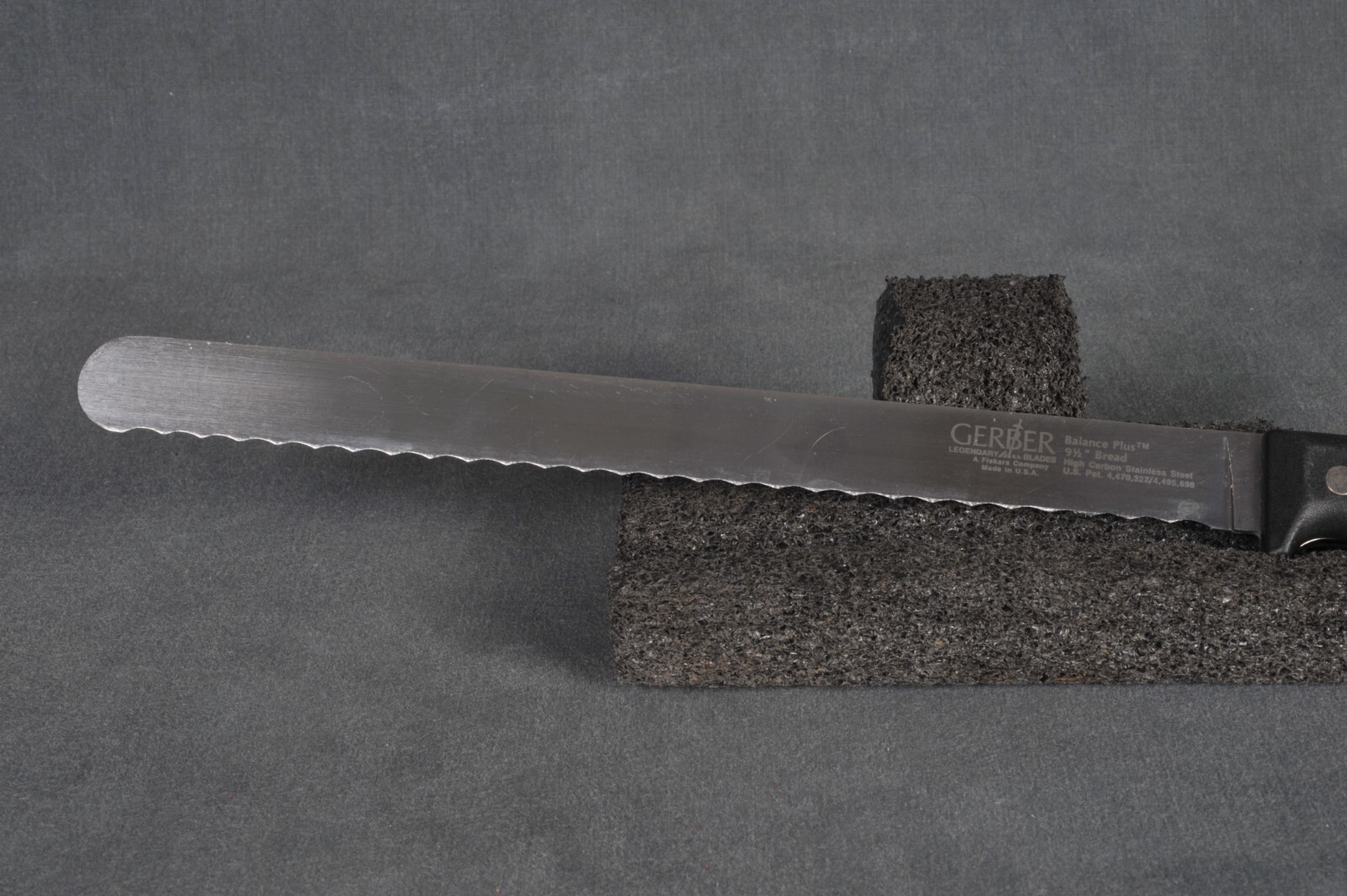 Gerber A Fiskars Company Balance Plus Bread Knife 9-1/2" Serrated Blade ...