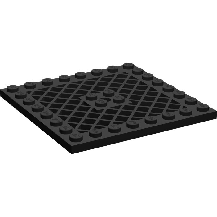 LEGO Parts 4151 (1pc) Plate Modified 8x8 w Grille with hole Choose ...