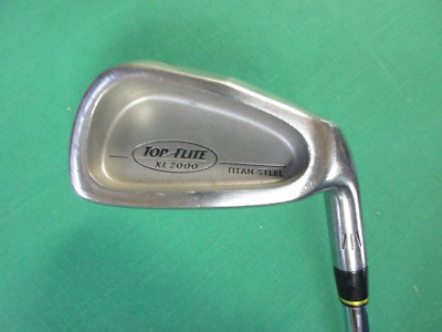Top Flite XL2000 Titan-Steel 7 Iron - R flex Steel Shaft - Very Good ...