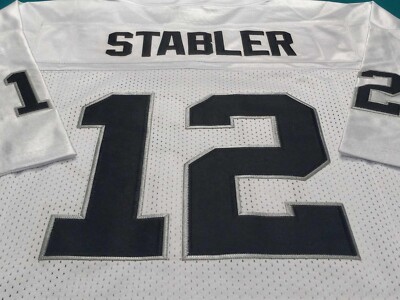 KEN STABLER CUSTOM **XL* THROWBACK JERSEY, SEWN! | eBay