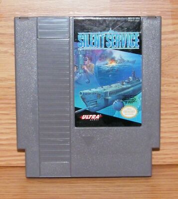 Silent Service (Nintendo Entertainment System, NES) **CARTRIDGE ONLY ...
